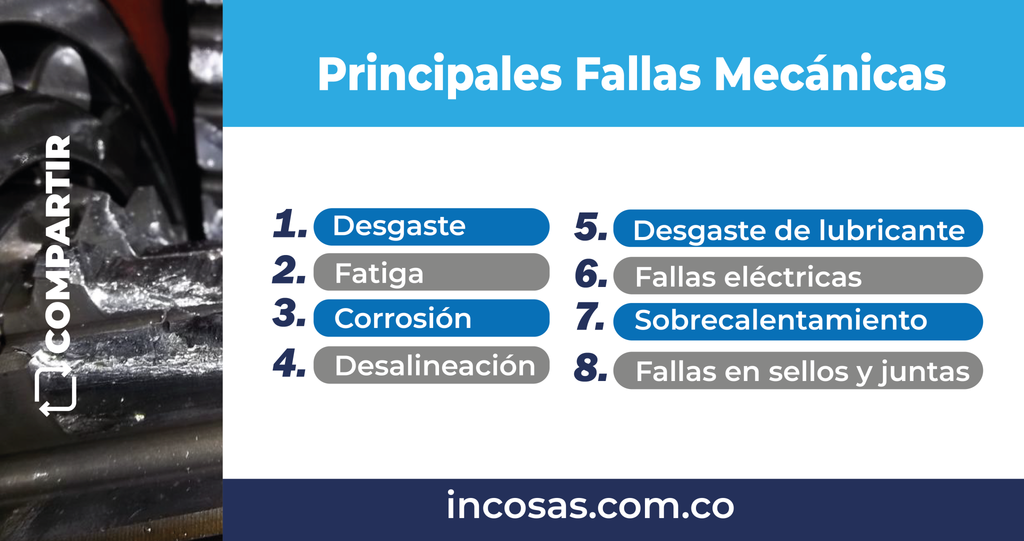 Identificando las Principales Fallas Mecánicas en Equipos Industriales ...